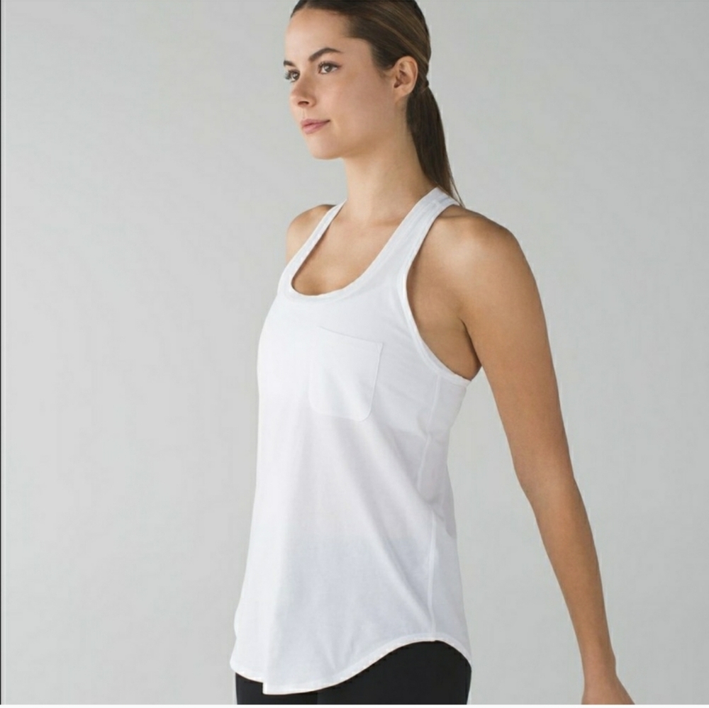 Lululemon Yogi Tank 8 - Gem